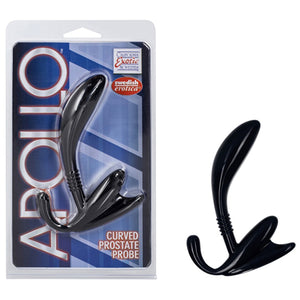 APOLLO CURVED PROSTATE PROBE-BLACK